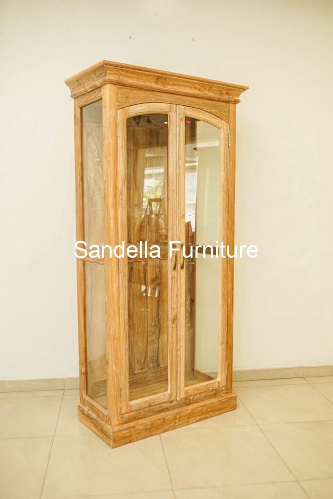 Rustic Curio Cabinet | Sandella Furniture